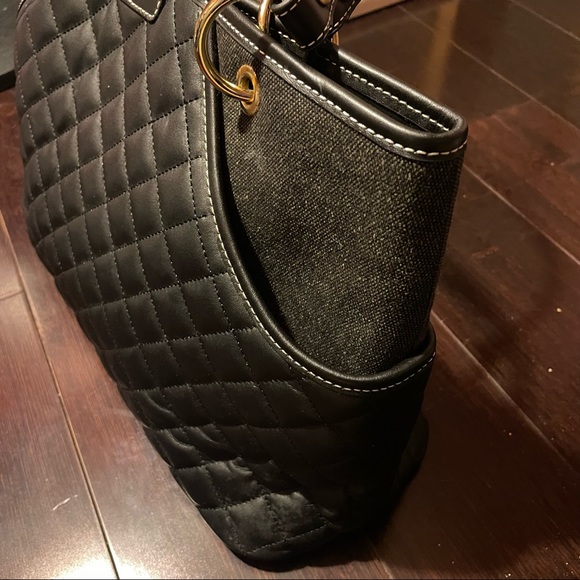 Bags | New Black Leather Quilted Bag | Poshmark